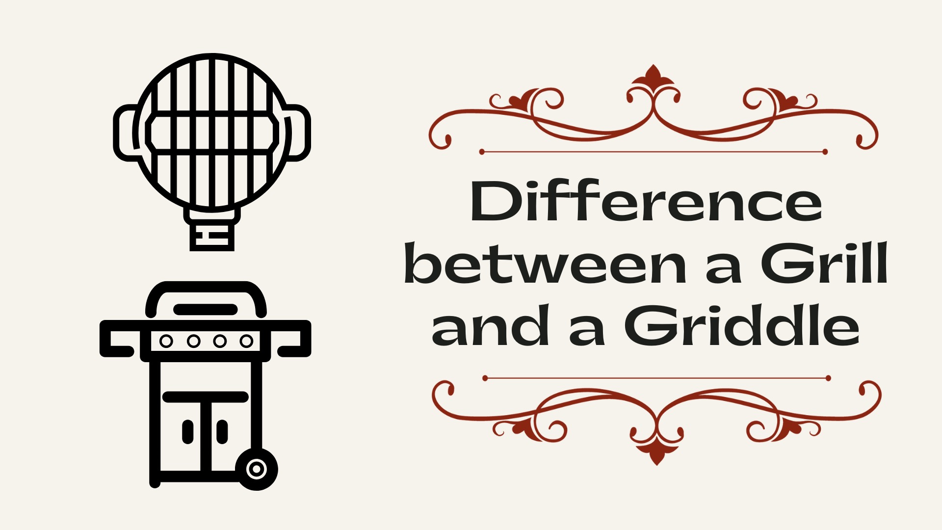Difference between a Grill and a Griddle - KitchenThinker Difference between a Grill and a Griddle - KitchenThinker